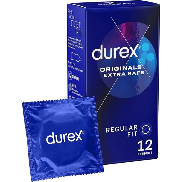 Durex Extra Safe Regular Fit Condoms 12 Pack - Flawless Fantasies